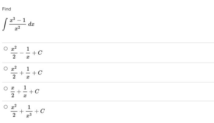 Solved The arbitrary constant of integration "+" is added At | Chegg.com