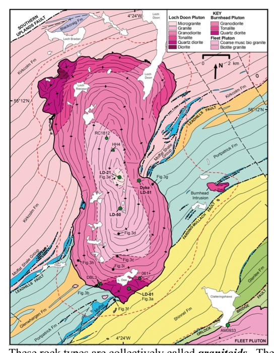 Solved Part 2: Intrusive Igneous Rocks: the Loch Doon Pluton | Chegg.com
