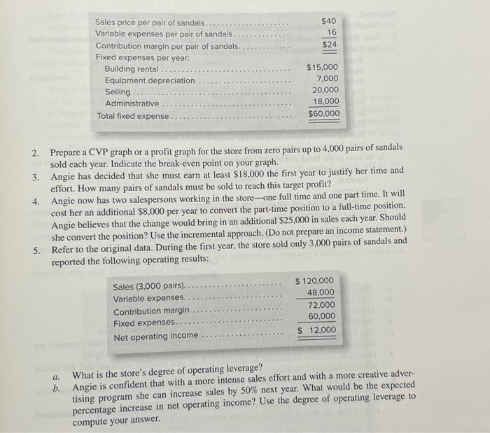 Solved PROBLEM 3-30 Graphing; Incremental Analysis; | Chegg.com