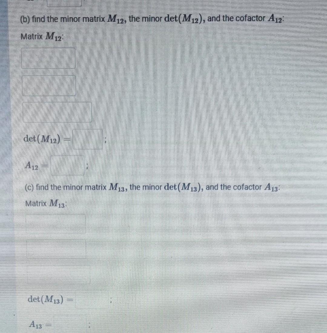 Solved (Determinants). (i) Use the definition to evaluate | Chegg.com
