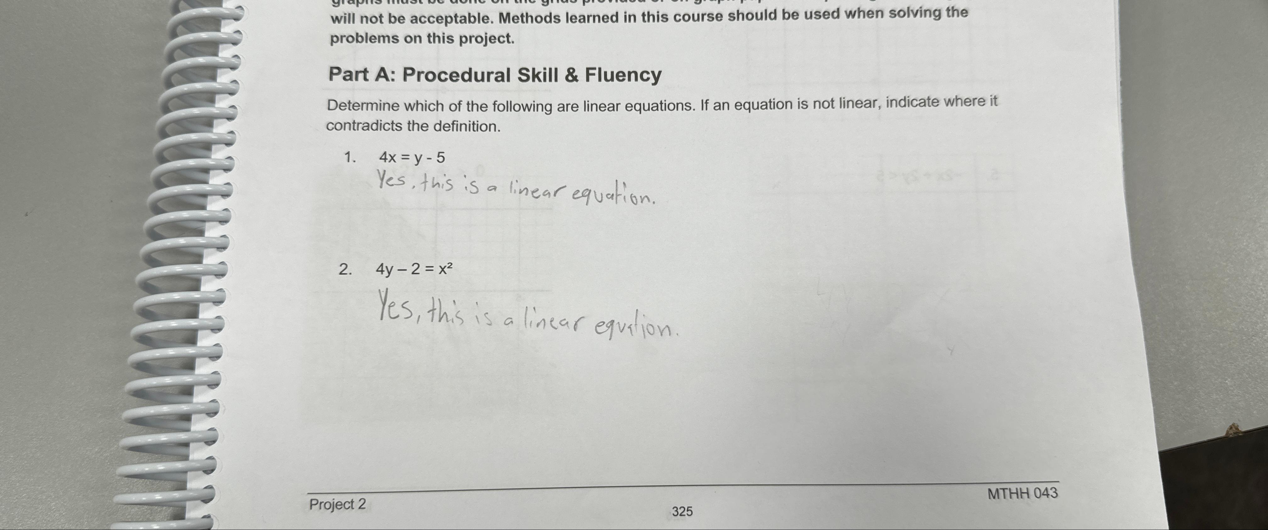 Solved Part A: Procedural Skill & FluencyDetermine which of | Chegg.com