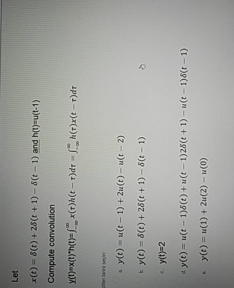 Solved Let *(t) = 8(t) +28(t + 1) - 8(t-1) and h(t)=u(t-1) | Chegg.com