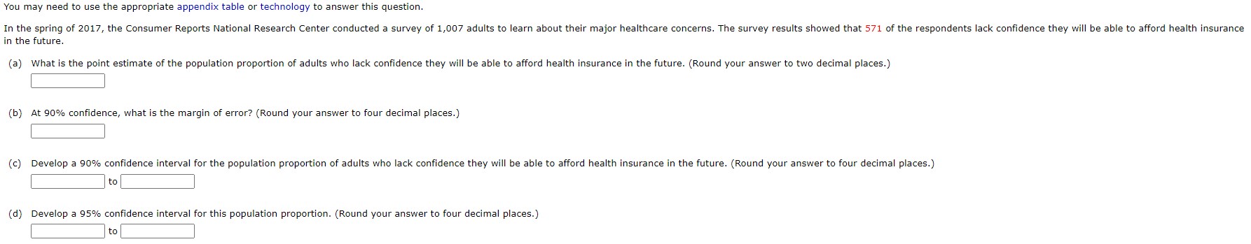 Solved You may need to use the appropriate appendix table or | Chegg.com