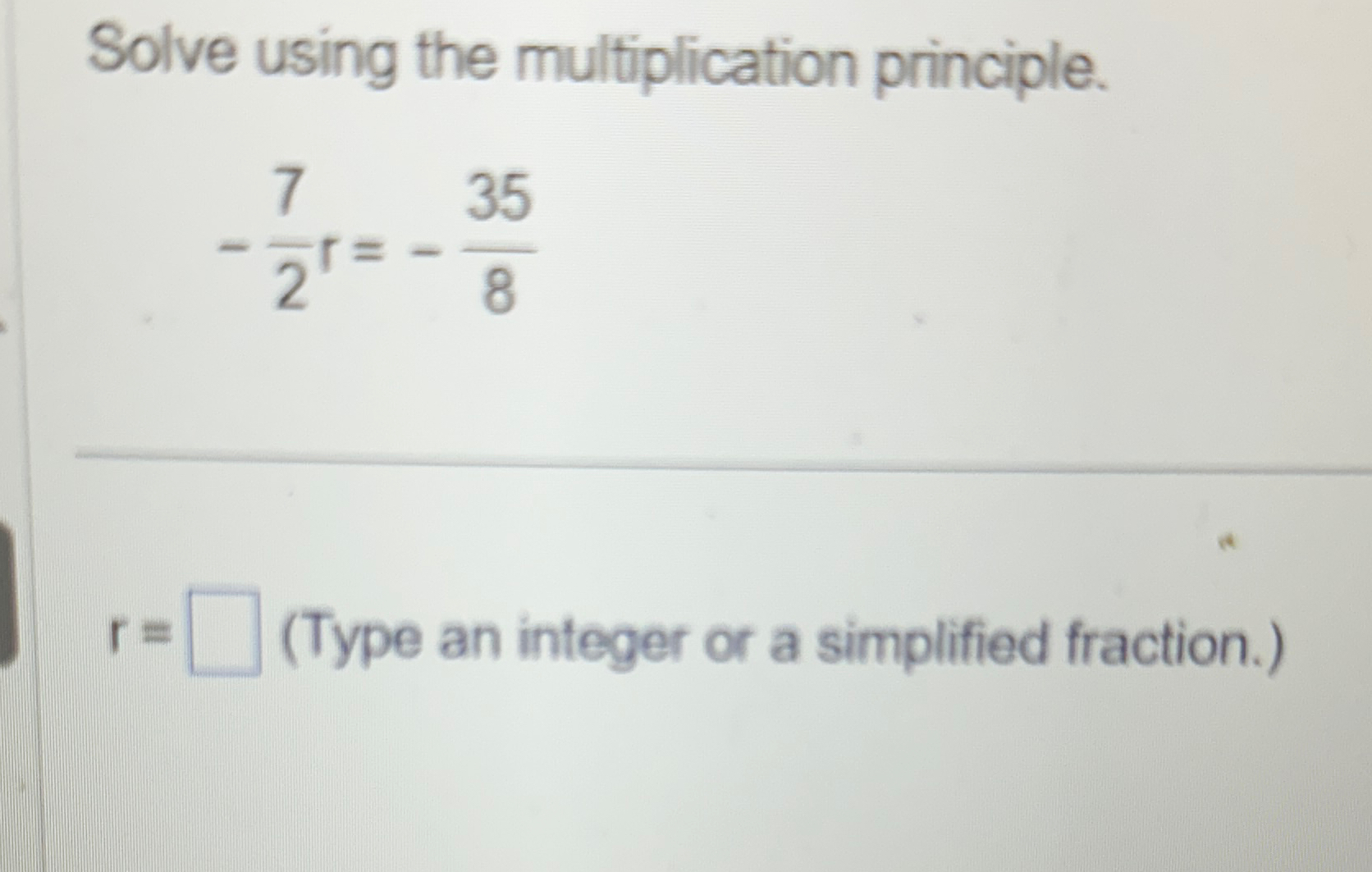 Solved Solve using the multiplication | Chegg.com