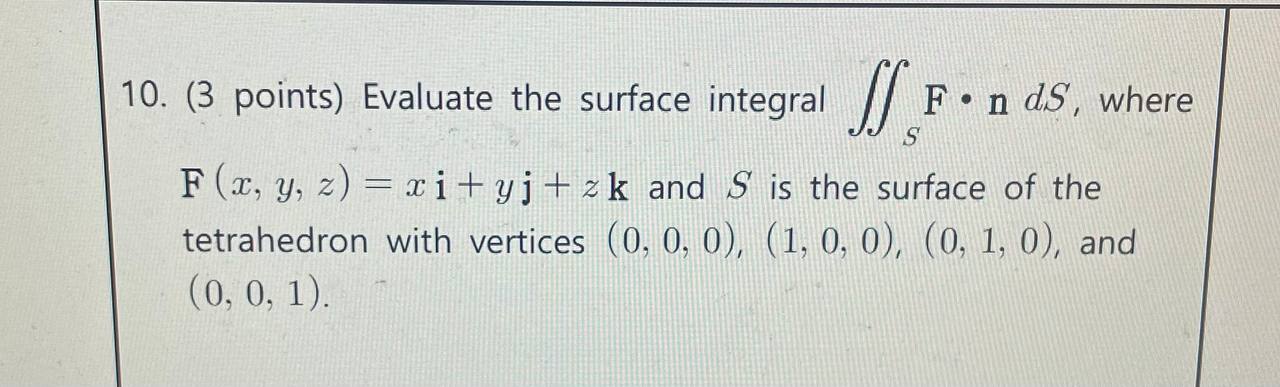 Solved (3 ﻿points) ﻿Using the Stokes' Theorem, evaluate | Chegg.com