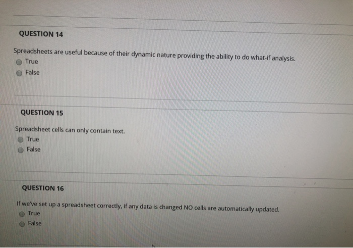 Solved QUESTION 9 Examples of O(1) algorithms are | Chegg.com