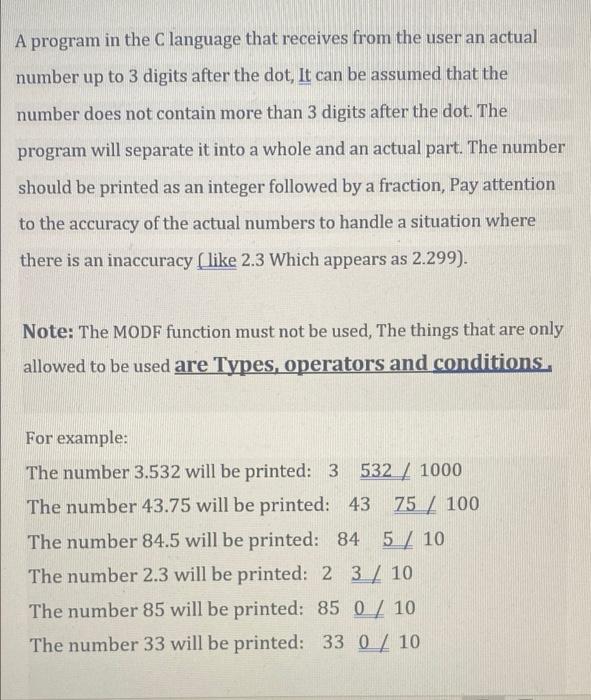 Solved C language question. this is the third time i post | Chegg.com