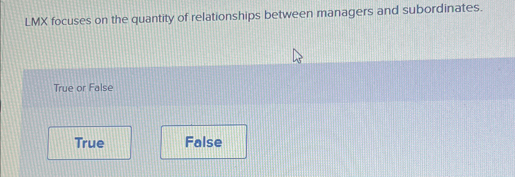 Solved LMX focuses on the quantity of relationships between | Chegg.com