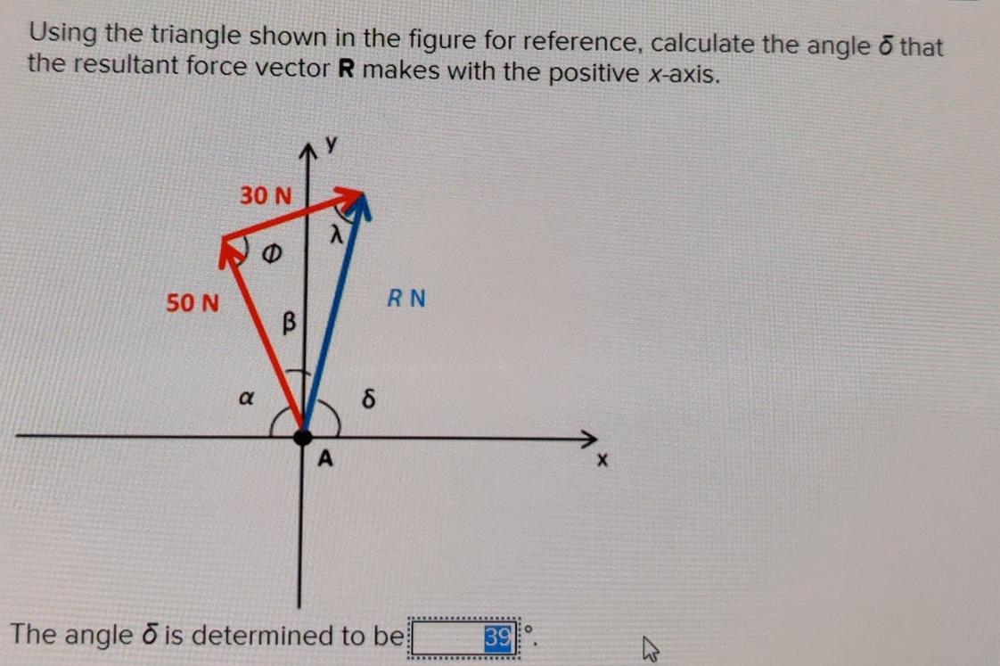 Solved Using the triangle shown in the figure for reference, | Chegg.com