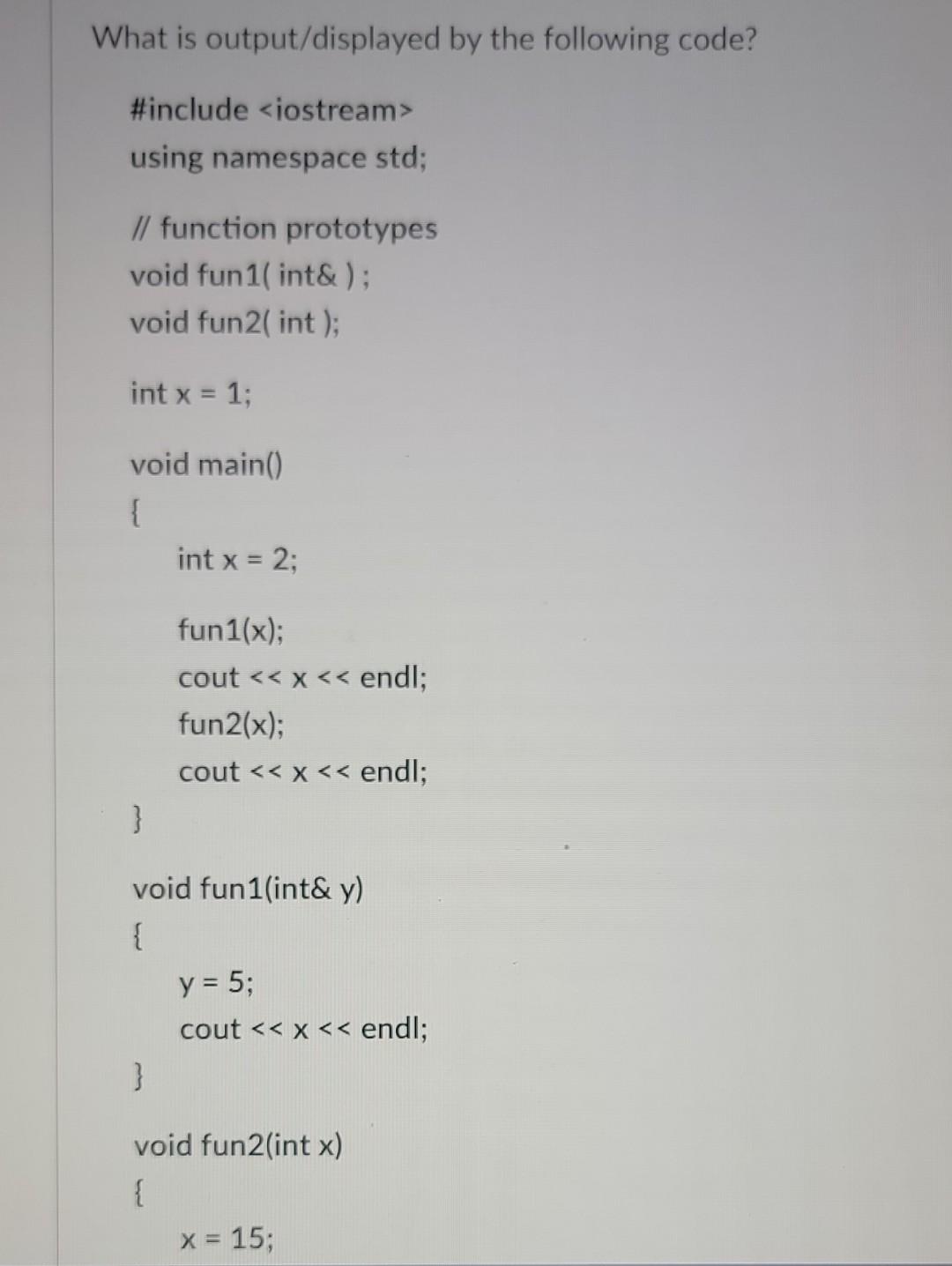 Solved Which of the choices make the following statement | Chegg.com