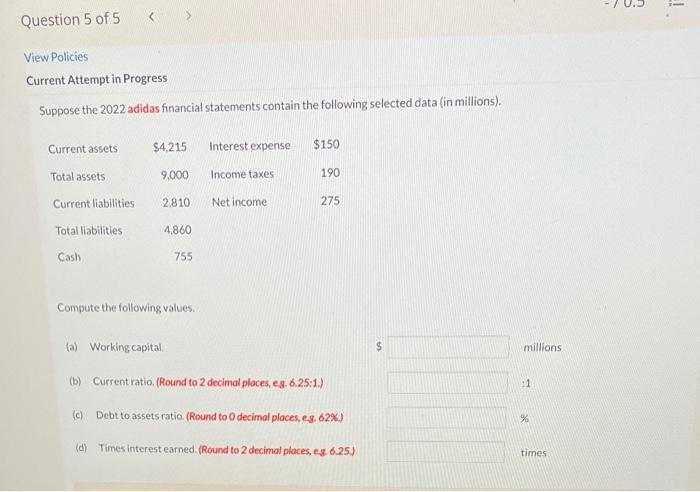 Solved View Policies Current Attempt in Progress Suppose the | Chegg.com