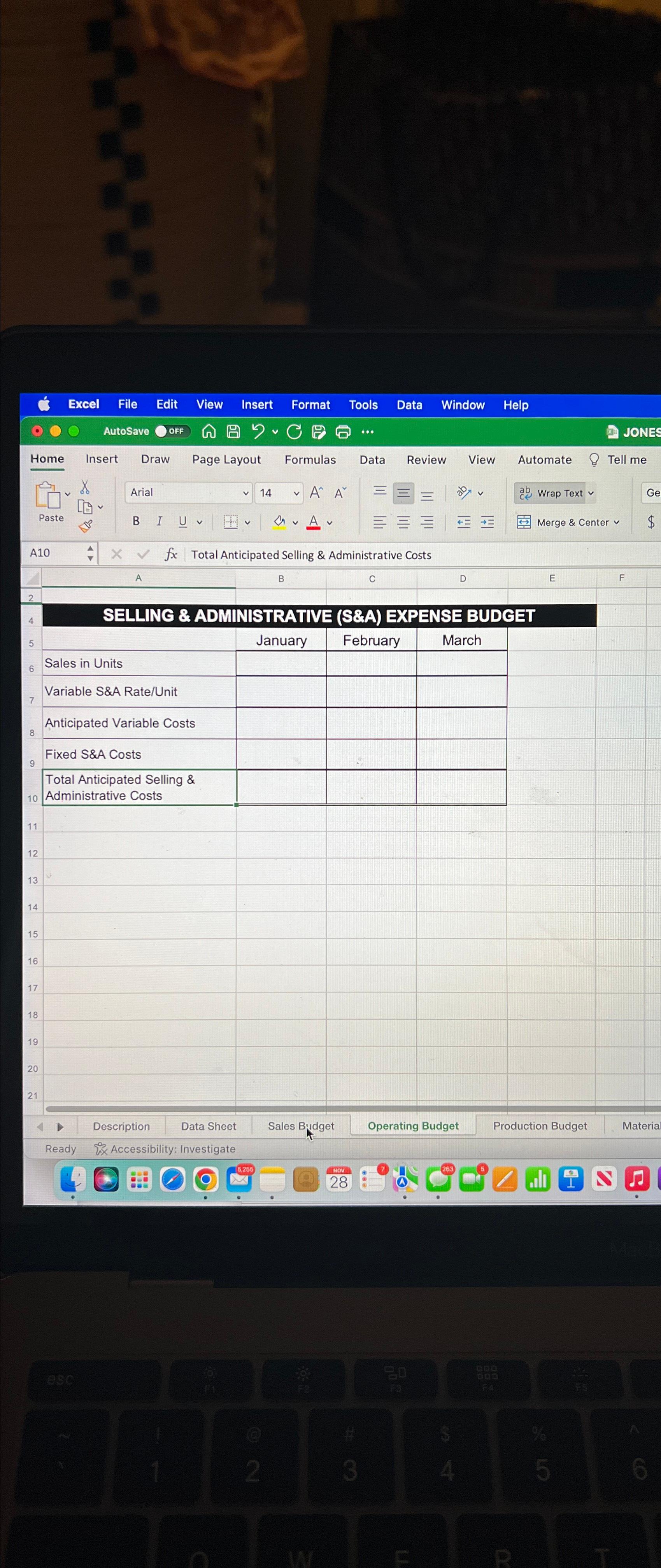 How to fill thus out using the excel data sheet with | Chegg.com