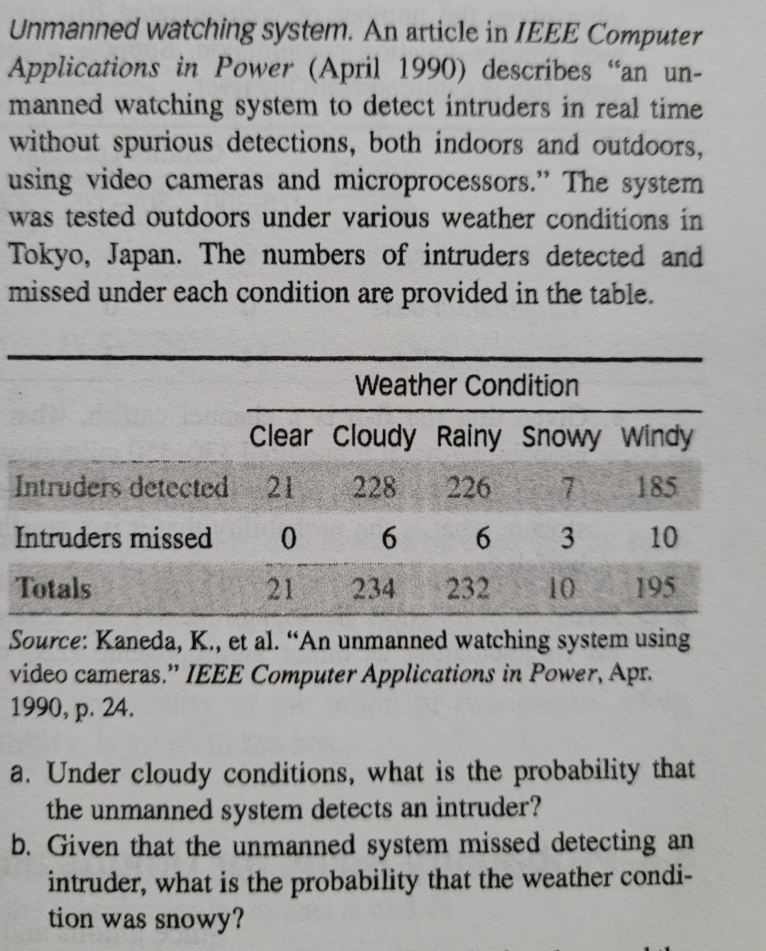 Solved Unmanned watching system. An article in IEEE | Chegg.com