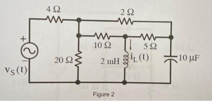 Solved Calculate iL(t) for the circuit in Figure 2 using | Chegg.com