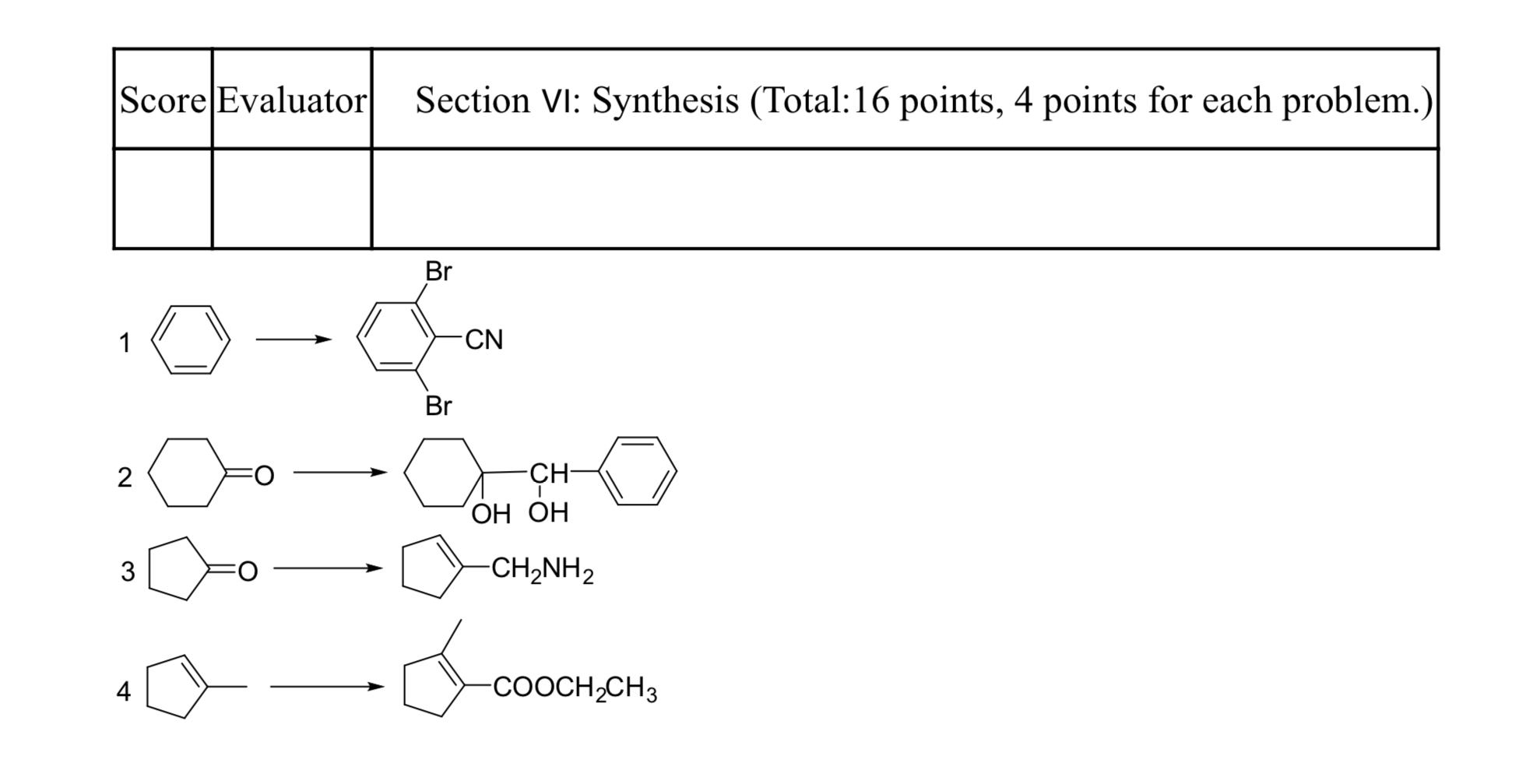 Solved Organic chemistry: Synthesis (details please refer to | Chegg.com