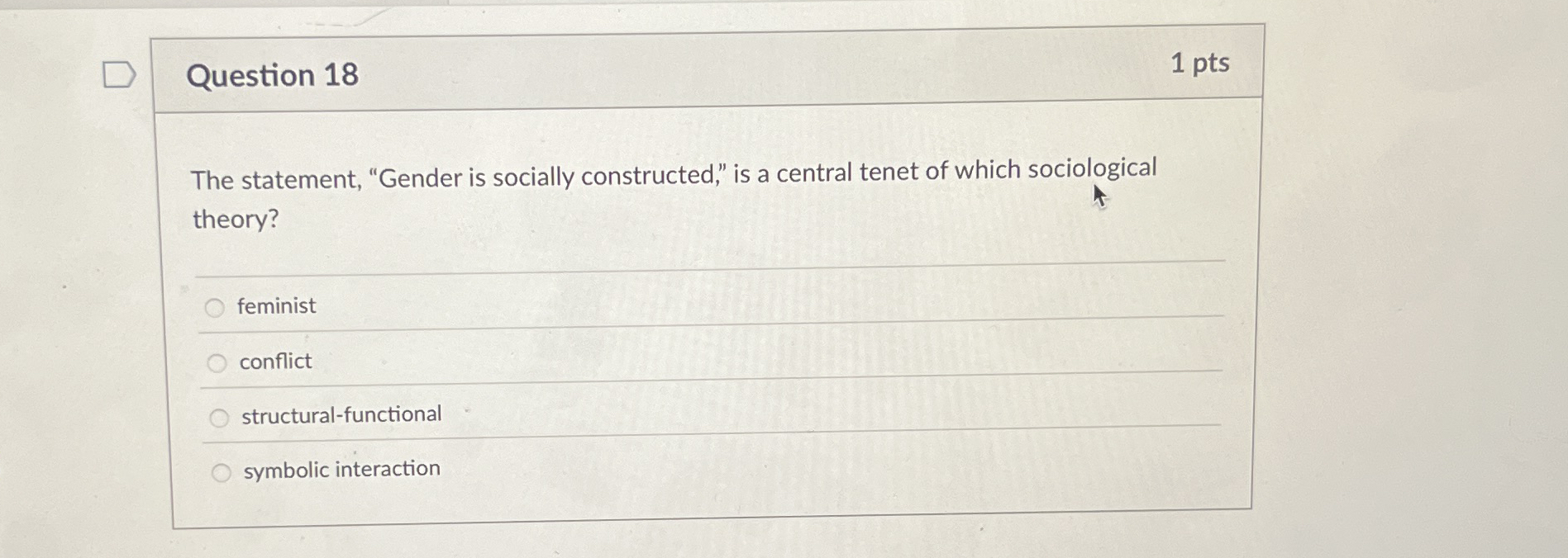 Solved Question 181 ptsThe statement, Solved Question 181 ptsThe statement,