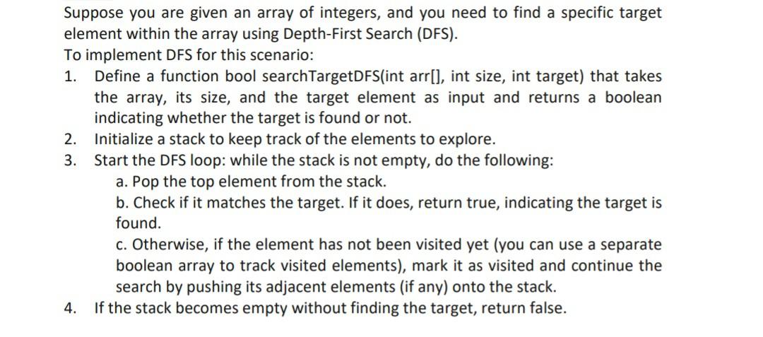 Solved Suppose you are given an array of integers, and you | Chegg.com