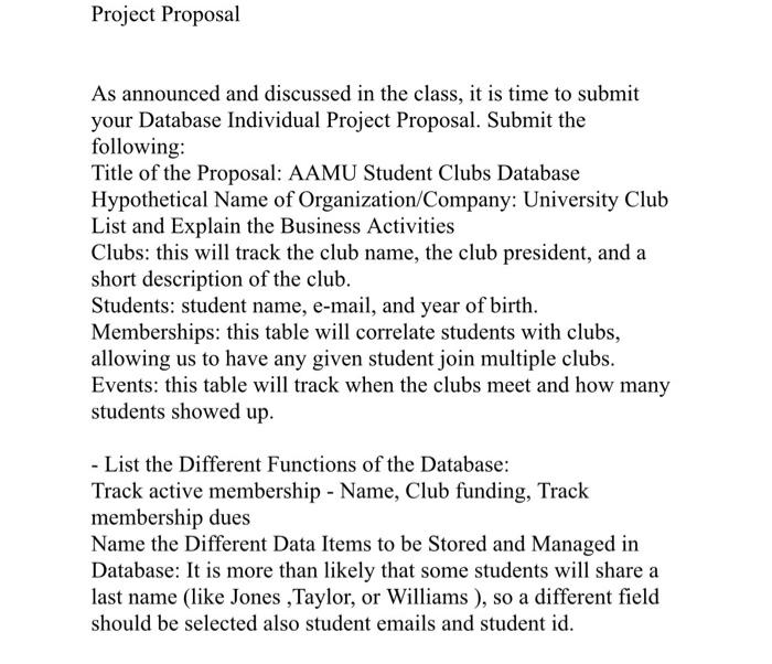 Solved Normalize your database Relational Schema that you | Chegg.com