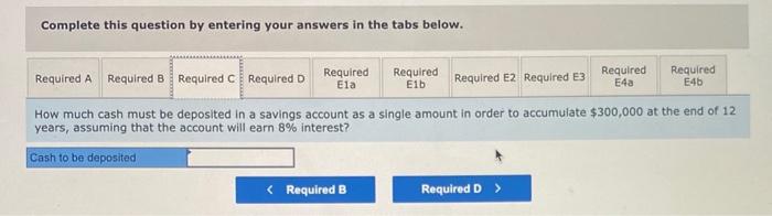 Solved Problem 6-34 (Algo) Present value calculations | Chegg.com