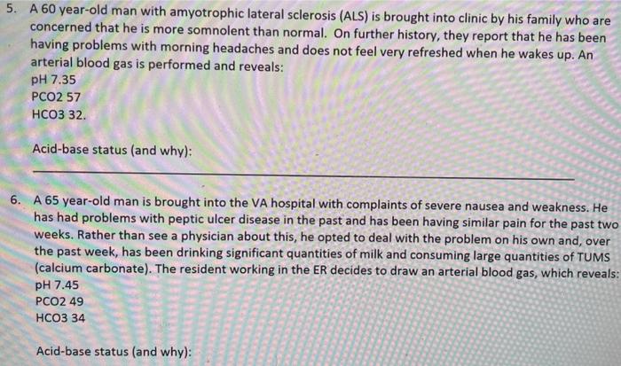 Solved Here is your Lesson 4 Arterial Blood Gases - Acid | Chegg.com