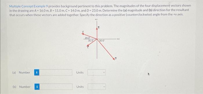Solved Multiple Concept Example 9 provides background | Chegg.com