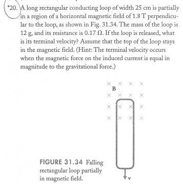 Solved A long rectangular conducting loop of width 25 cm is | Chegg.com