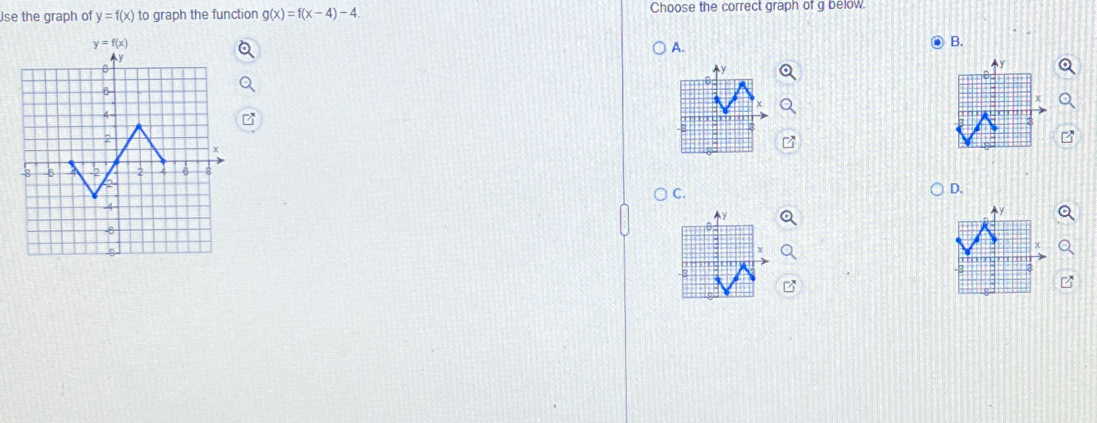 Solved Ise the graph of y=f(x) ﻿to graph the function | Chegg.com