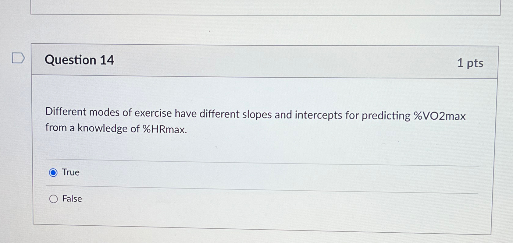 Solved Question 141ptsDifferent modes of exercise have | Chegg.com