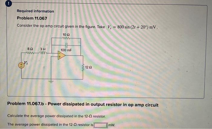 Solved Consider the op amp circuit given in the figure. Take | Chegg.com