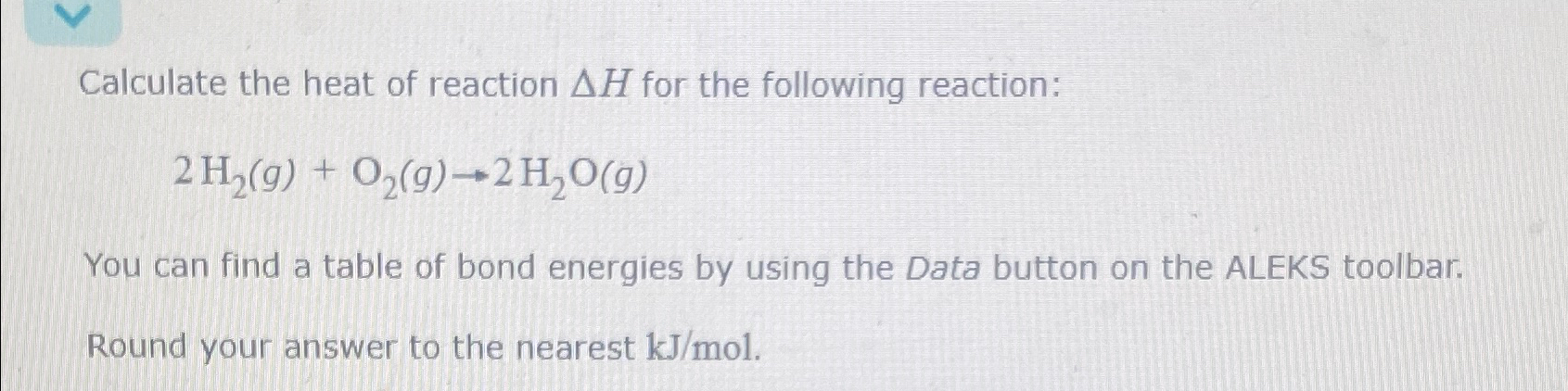 [Solved]: Calculate the heat of reaction Delta H for the fo