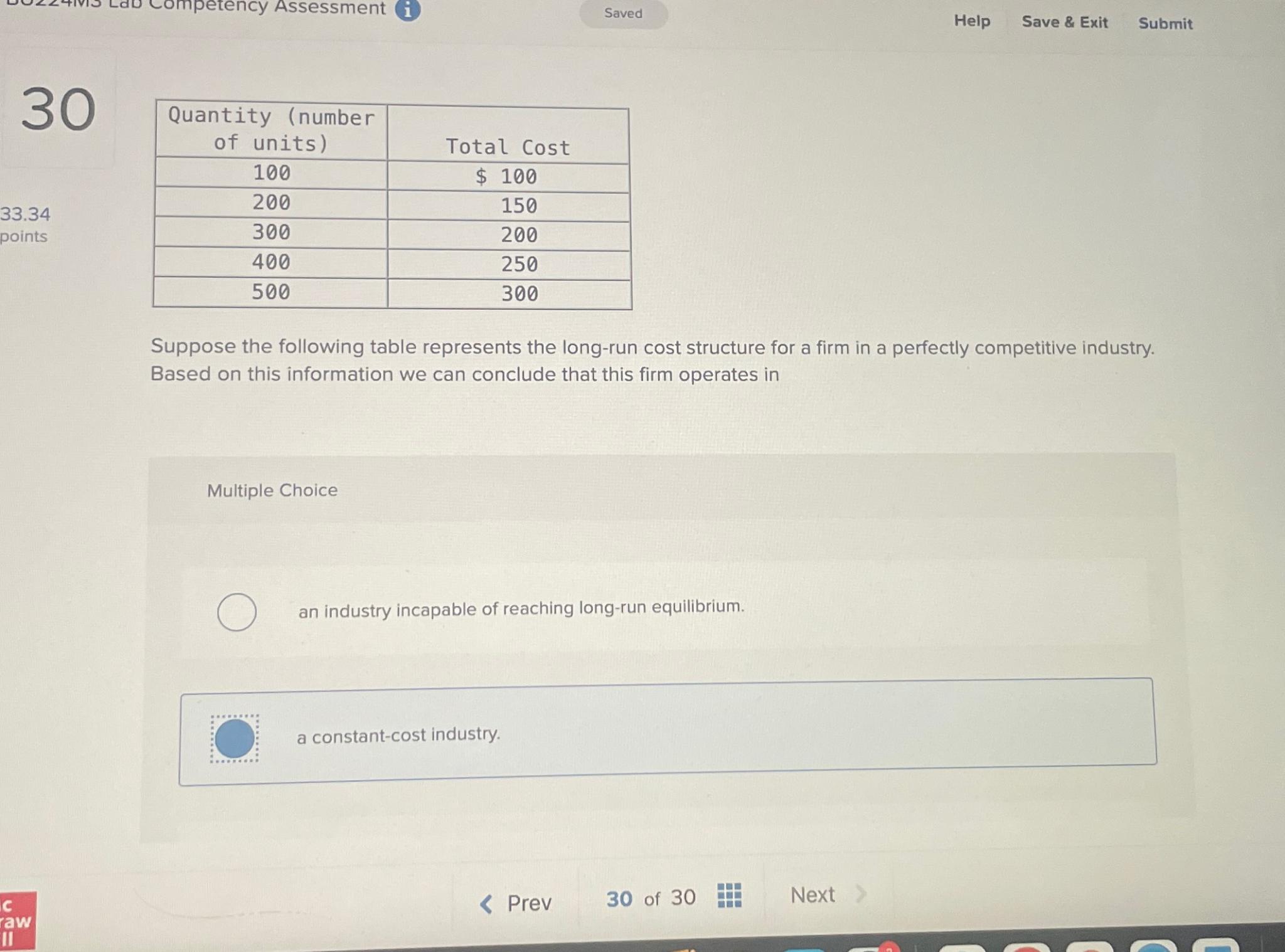 Solved 30\table[[\table[[Quantity (number],[of | Chegg.com