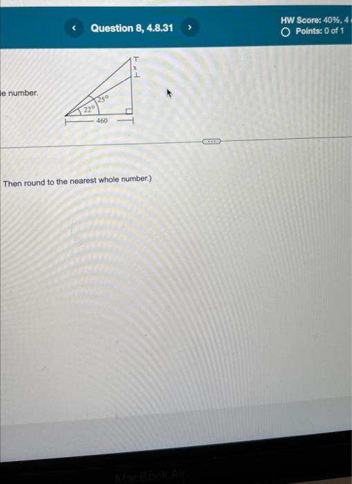 Solved le number. Then round to the nearest whole number.) | Chegg.com
