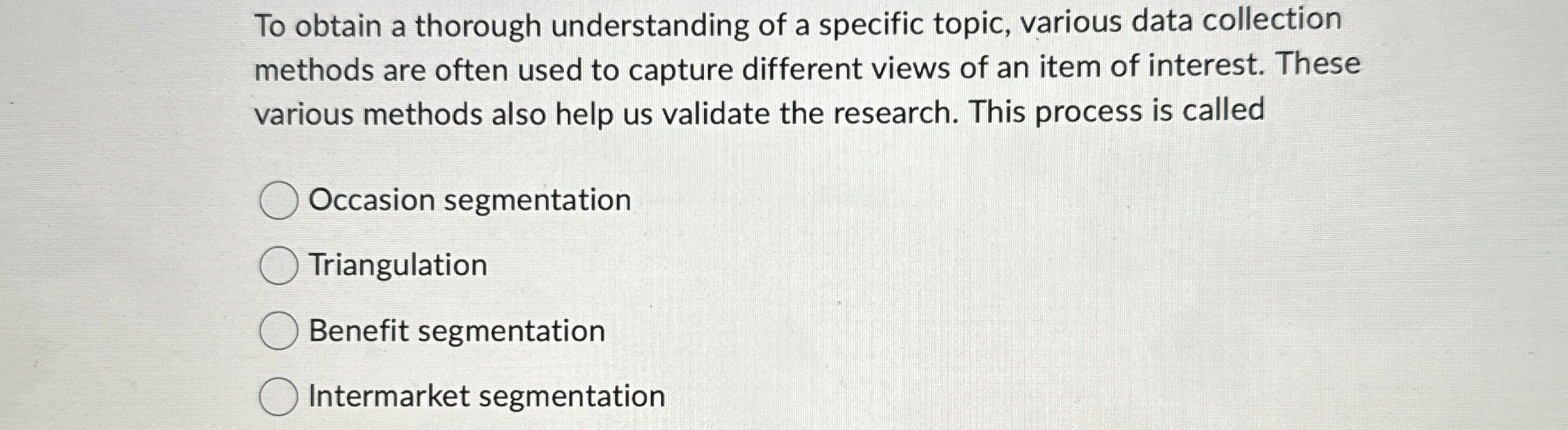 Solved To obtain a thorough understanding of a specific | Chegg.com