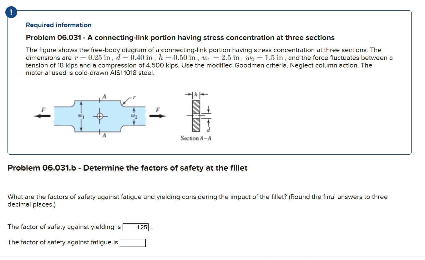 Solved Required information Problem 06.031 - ﻿A | Chegg.com