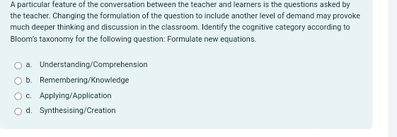 Solved A particular feature of the conversation between the | Chegg.com