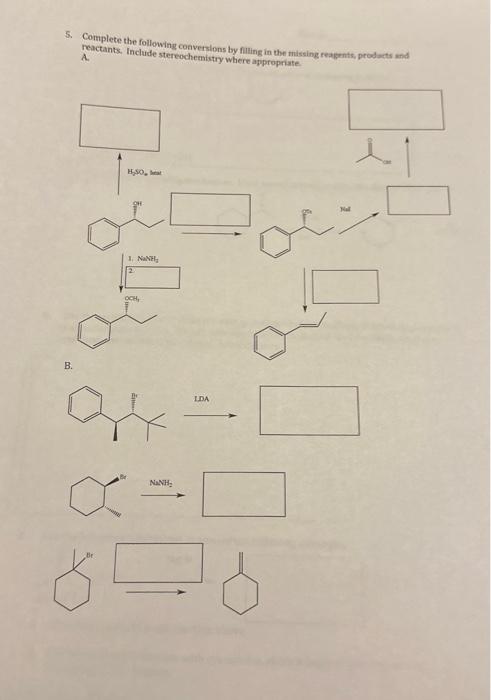 Solved 5. Complete the following coaversions by filling in | Chegg.com