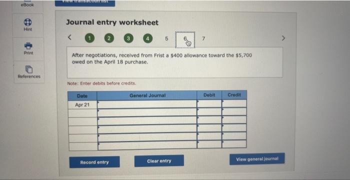 Solved Exercise 5 -3 Recording purchases, purchases returns, | Chegg.com Solved Exercise 5 -3 Recording purchases, purchases returns, | Chegg.com