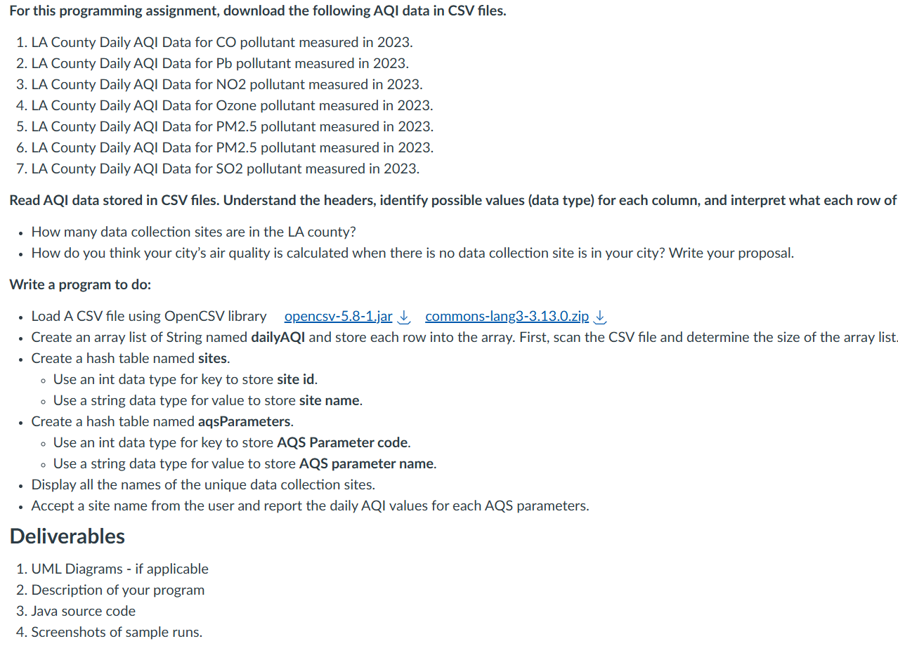 Solved i dont know how to do this in java For this | Chegg.com