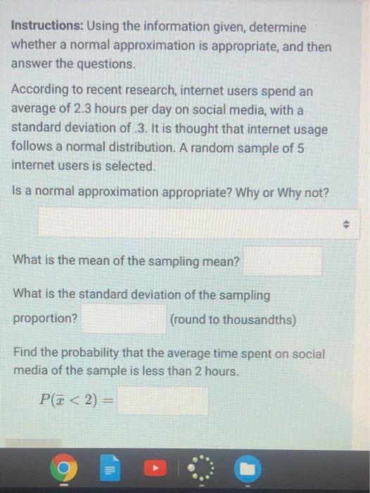 Solved Instructions: Using the information given, determine | Chegg.com