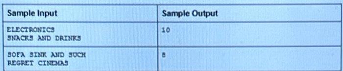 Solved In C, write a code that doesn't use a nested loop | Chegg.com