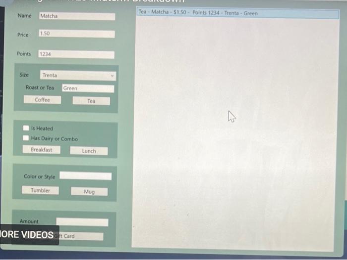 Solved CSI 124 programming. how to constract and display on | Chegg.com