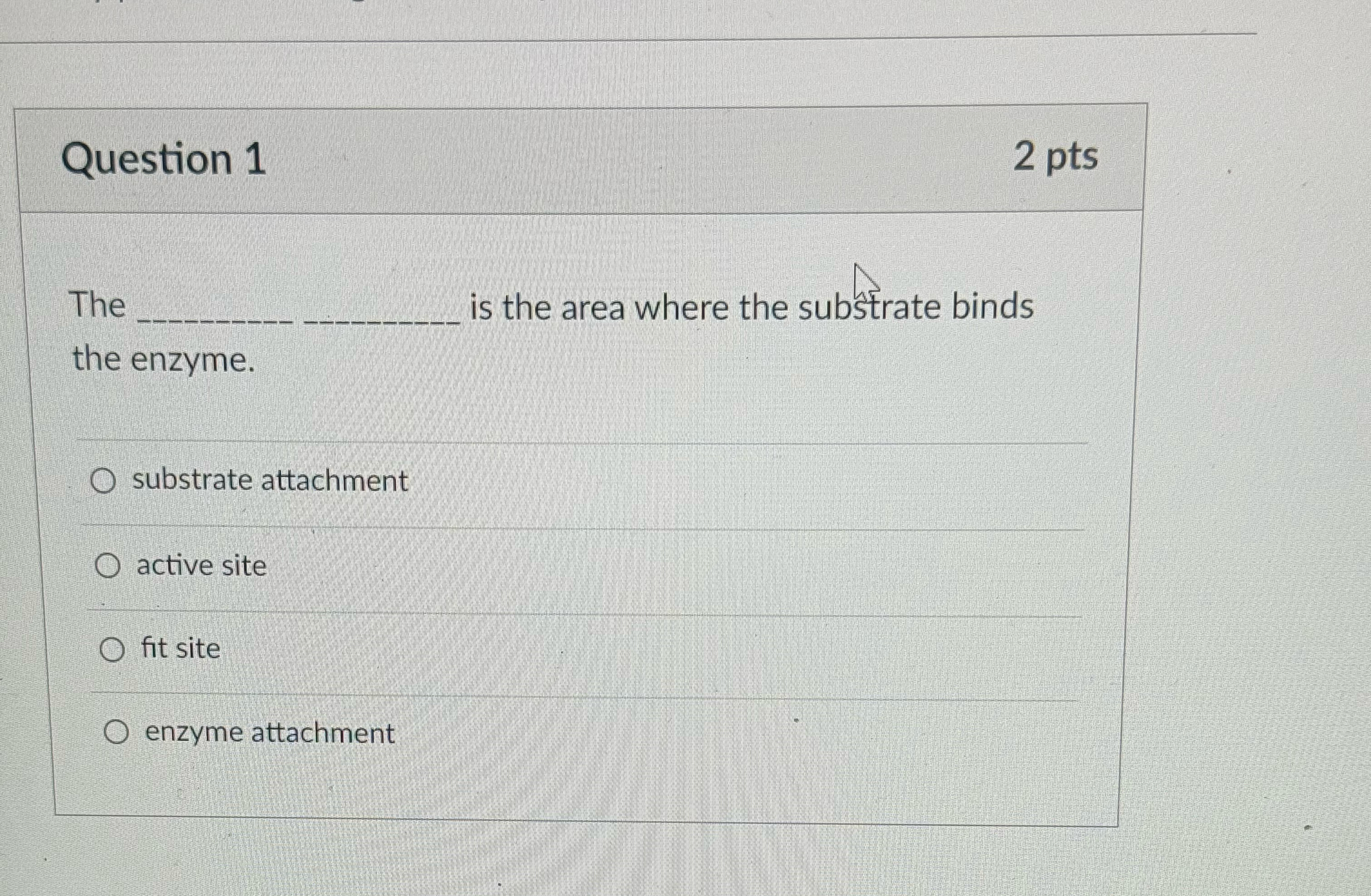 Solved Question 12 ﻿ptsThe ﻿is the area where the | Chegg.com