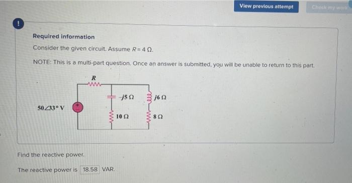 Solved View previous attempt ! Required information Consider | Chegg.com