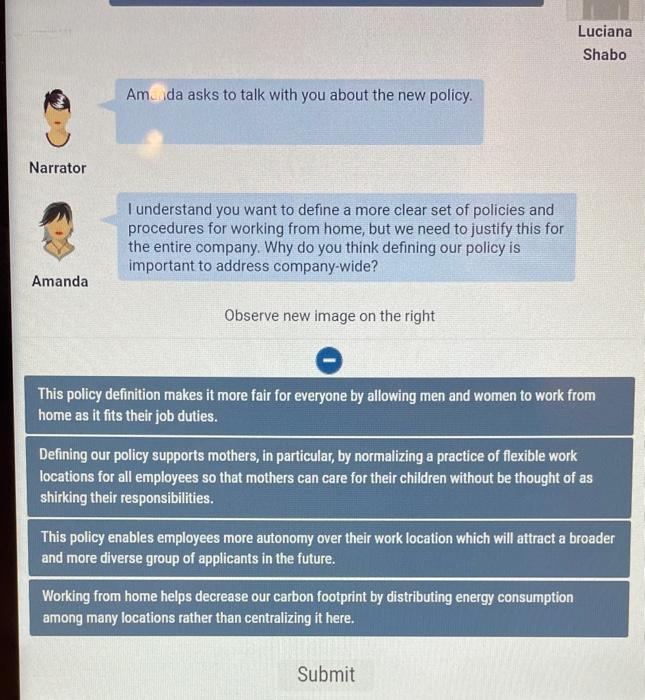 Which answer is correct?A. This policy definition..B. | Chegg.com