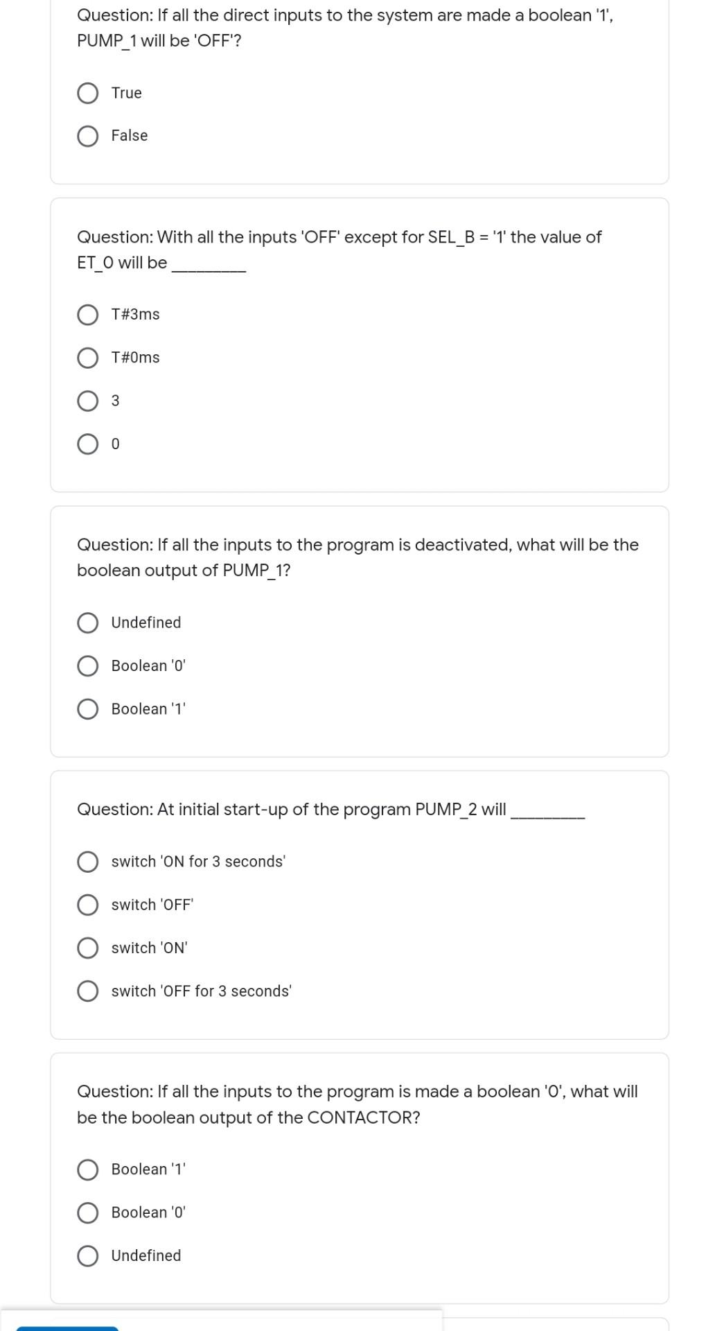 Solved Implement The Following Cfc Plc Program In Codesys