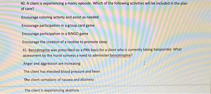 Solved 17. A nurse is providing discharge teaching to a | Chegg.com