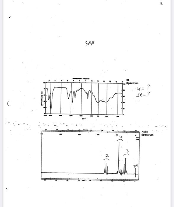 CH ₃ NO2 IR Spectrum 7 U. IR IN NMR Spectrum & 3 2 c | Chegg.com