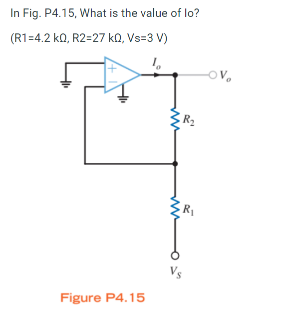 Solved In Fig. P4.15, ﻿What is the value of | Chegg.com