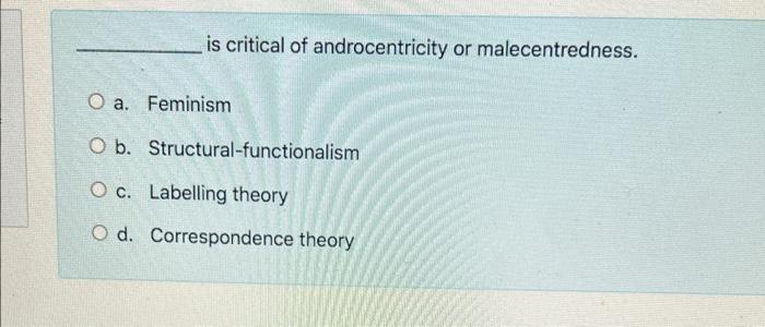 Solved The term, Canadian society, implies that Canadians | Chegg.com