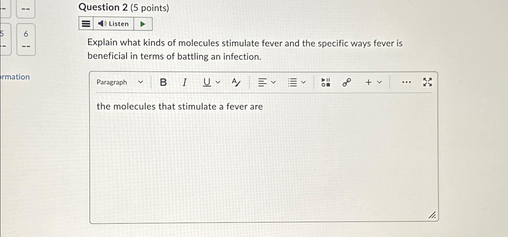 Solved Question 2 (5 ﻿points)6Explain what kinds of | Chegg.com